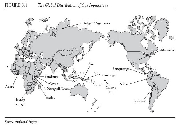 “Experimenting with Social Norms” in Small-Scale Societies | pseudoerasmus